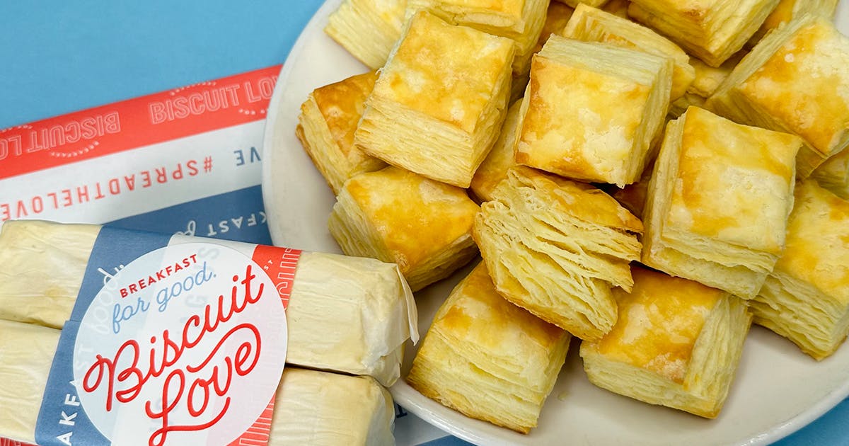 Mini Biscuits + Cane Syrup Butter - 24 Pack by Biscuit Love | Goldbelly