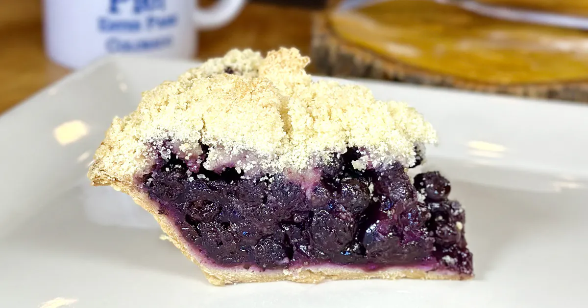 Blueberry Pie by Estes Park Pie Shop | Goldbelly
