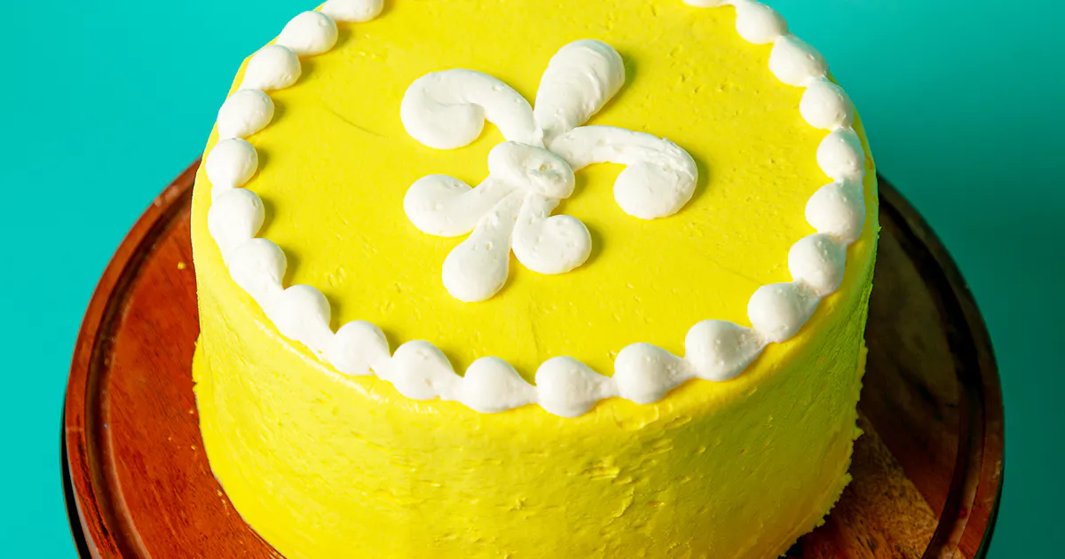 Lemon Doberge Cake by Haydel's Bakery | Goldbelly
