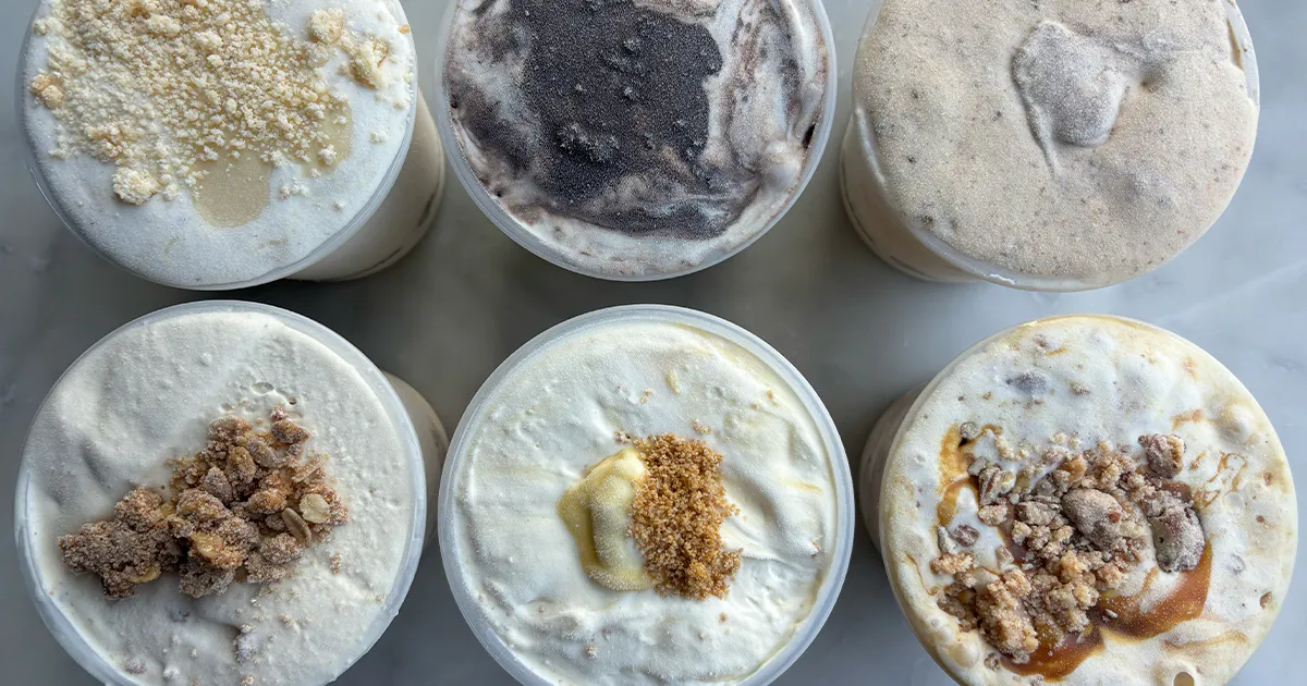 Thanksgiving "Pie Pack" Ice Cream - 6 Pack by Caffè Panna Ice Cream ...