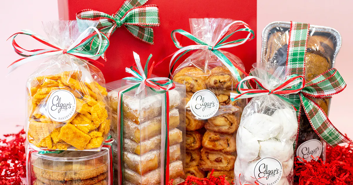 Edgar's Holiday Sampler Box by Edgar's Bakery | Goldbelly