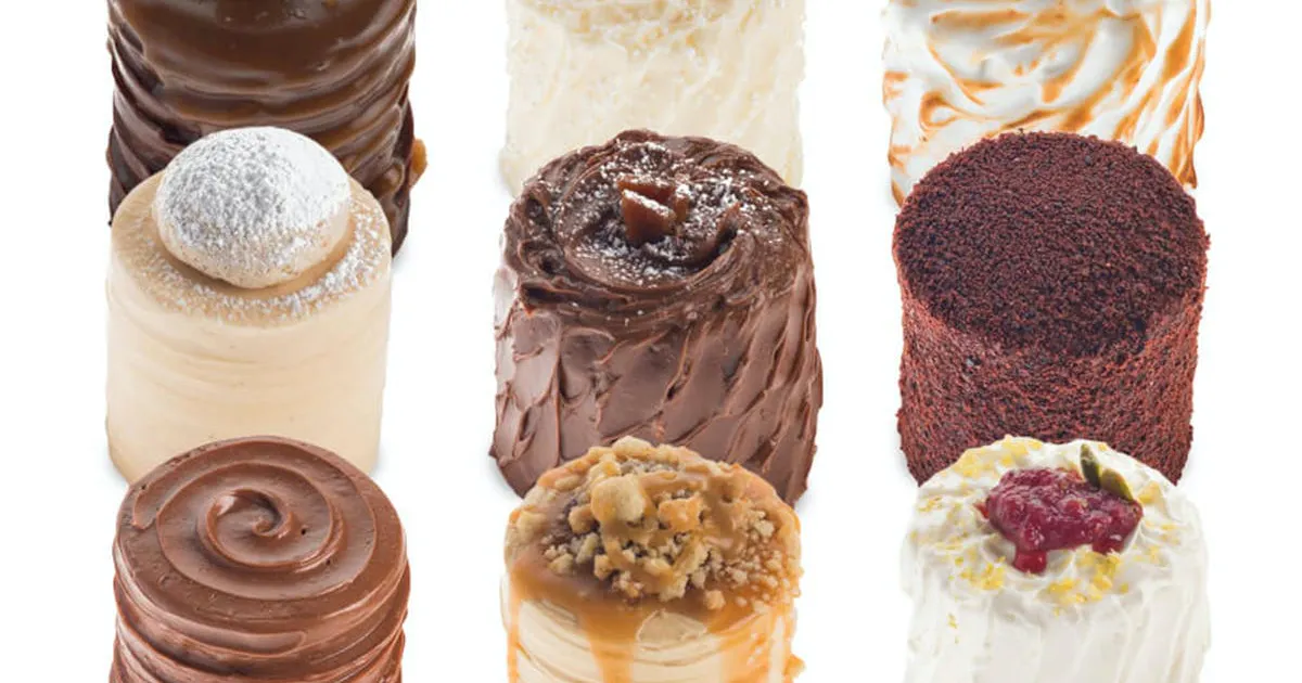 Choose Your Own Mini Cakes Gift Box - 9 Pack by Cake Monkey Bakery ...