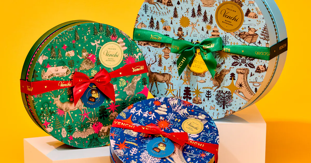 Venchi X Anna Higgie Chocoviar Hamper Christmas Collection by Venchi ...