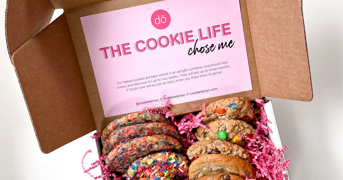 Assorted Cookie Box - 12 Pack by Cookie DŌ | Goldbelly