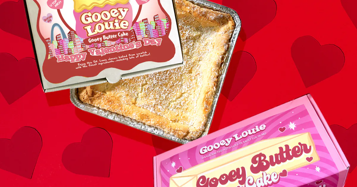 Valentine's Gooey Butter Cake + Mini Cake Sampler by Gooey Louie ...