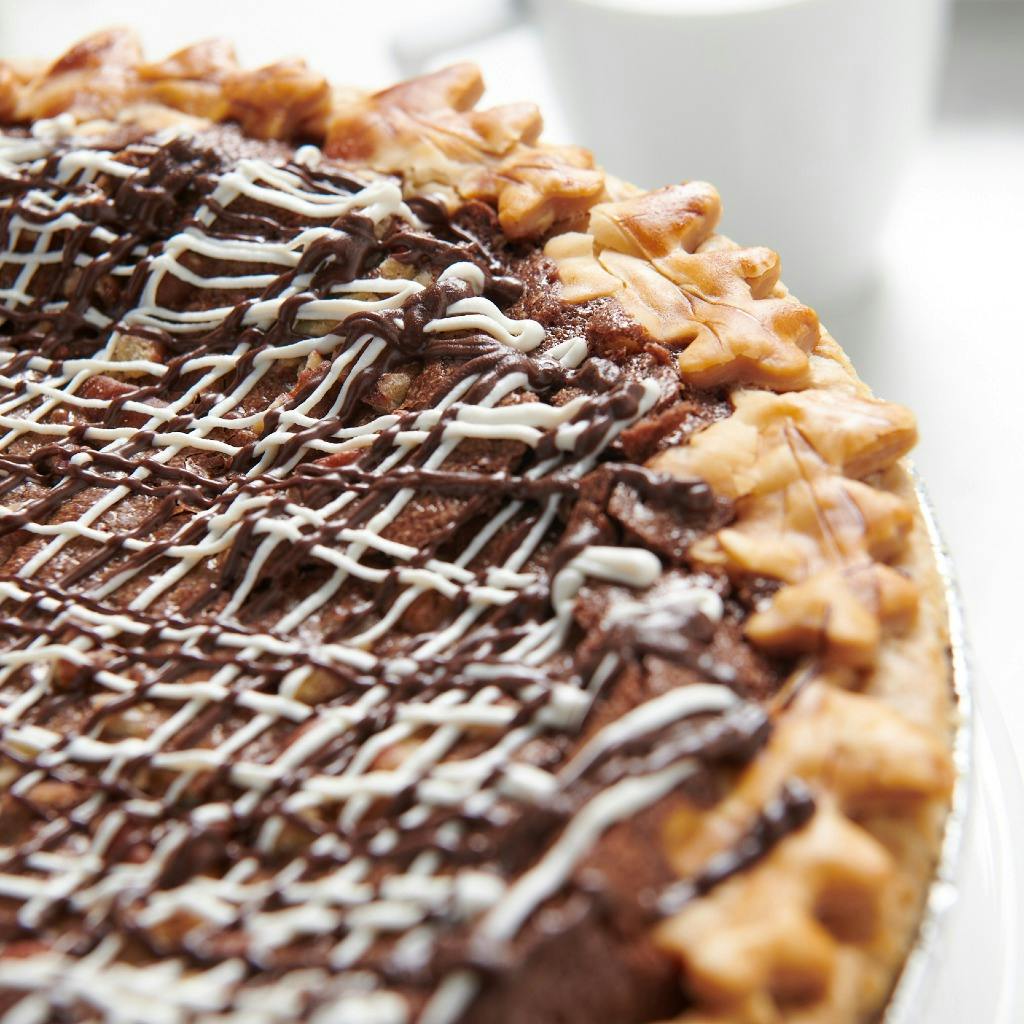 Fudge Pecan Pie by Dessert Gallery | Goldbelly