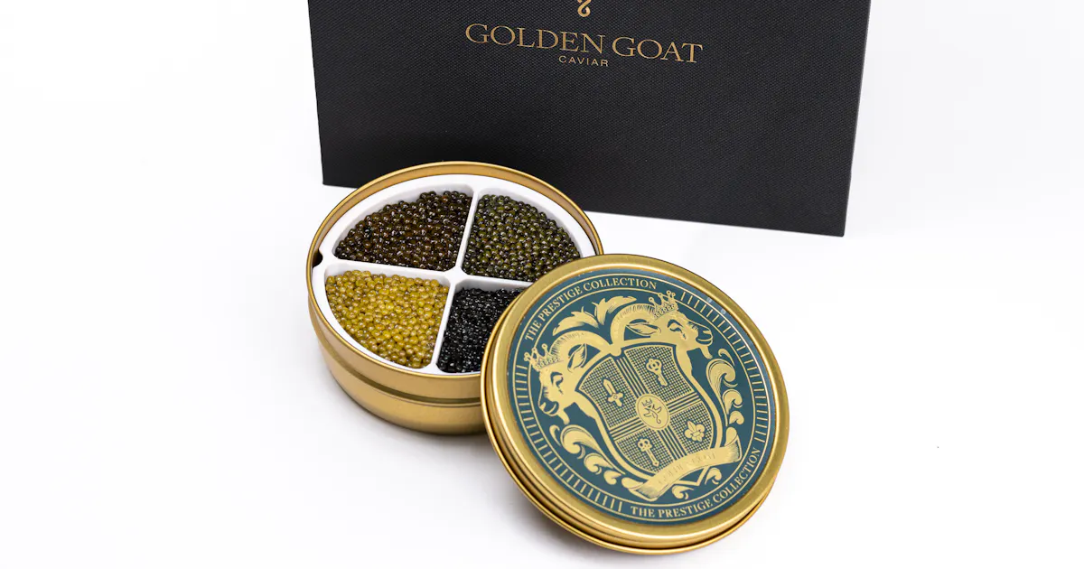 Blue Ribbon x Golden Goat Prestige Caviar Collection by Blue Ribbon ...