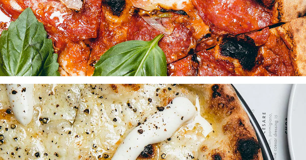 Diavola + Angelica Cacio e Pepe Neapolitan Pizza - 4 Pack by Pizzana ...