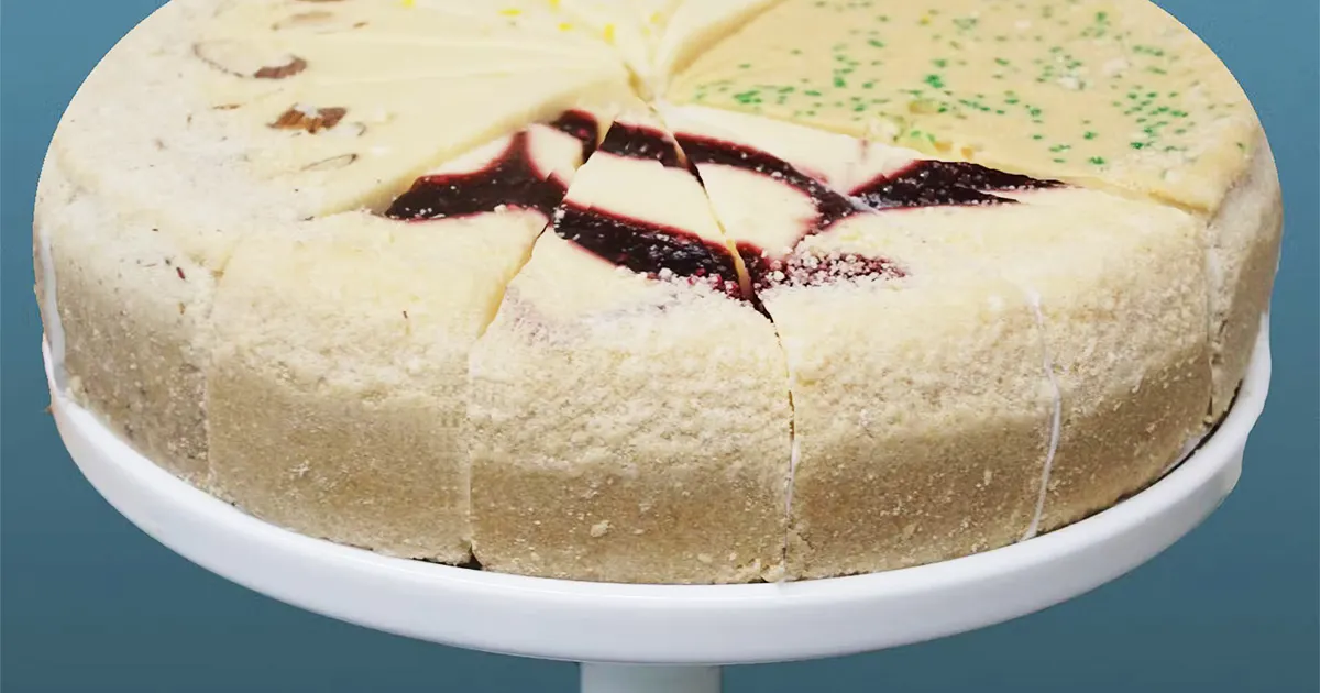 Spring Sampler Cheesecake - 9" by The Nuns of New Skete | Goldbelly