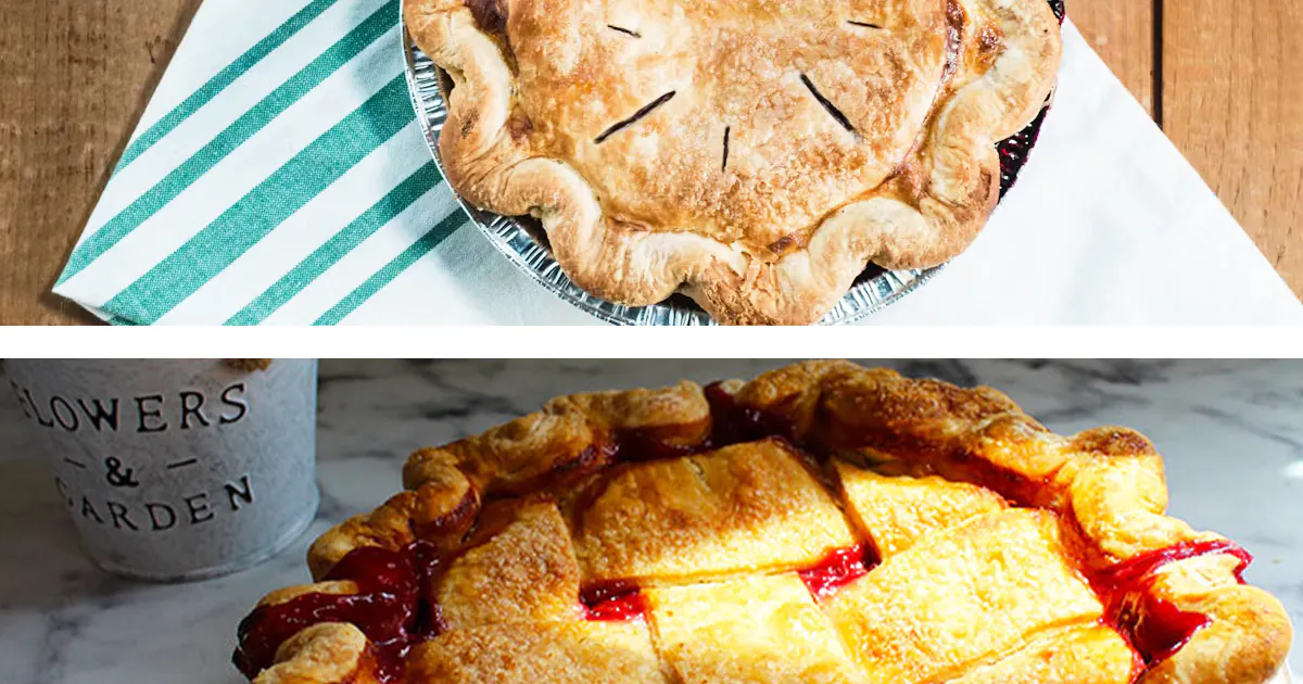 Maine Wild Blueberry + Cherry Almond Pie Combo Pack by Two Fat Cats ...