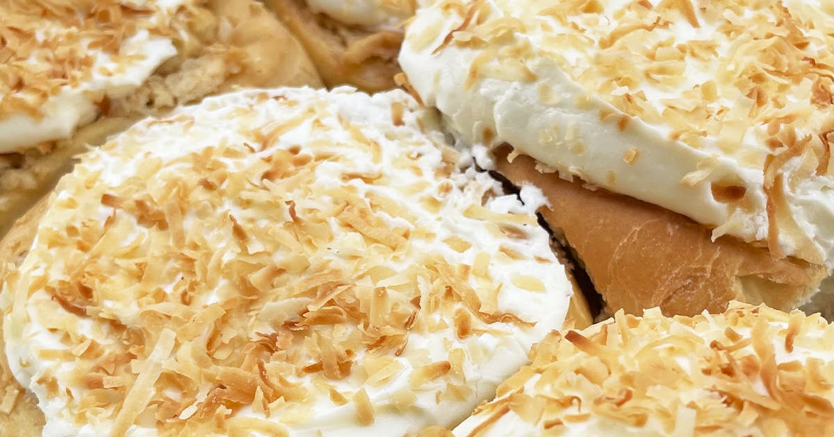 California Naturals x The Hive Coconut Cream Cinnamon Roll by The Hive ...