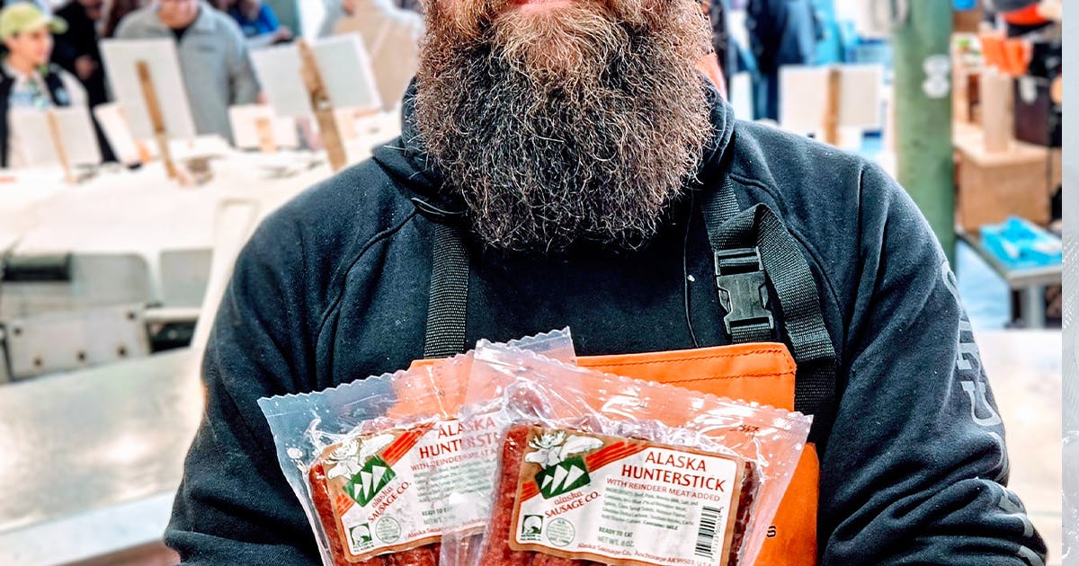 Alaskan Hunter Sticks with Reindeer - 8 oz by Pike Place Fish Market ...