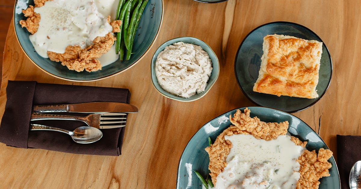 Chicken Fried Steak Dinner Kit by Reba's Place | Goldbelly