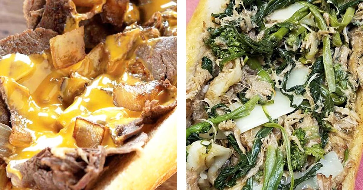 Cheesesteaks + Roast Pork Broccoli Rabe Sandwiches: Buy 4, Get 2 FREE ...