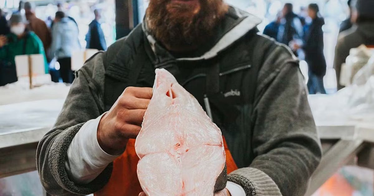 Halibut - Steak (bone-in), Alaska, Wild, 2 lbs by Pike Place Fish ...