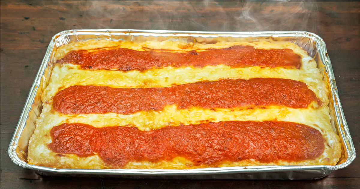 Detroit-Style Pizza Sausage Squares - 3 Pack by Buddy's Pizza | Goldbelly