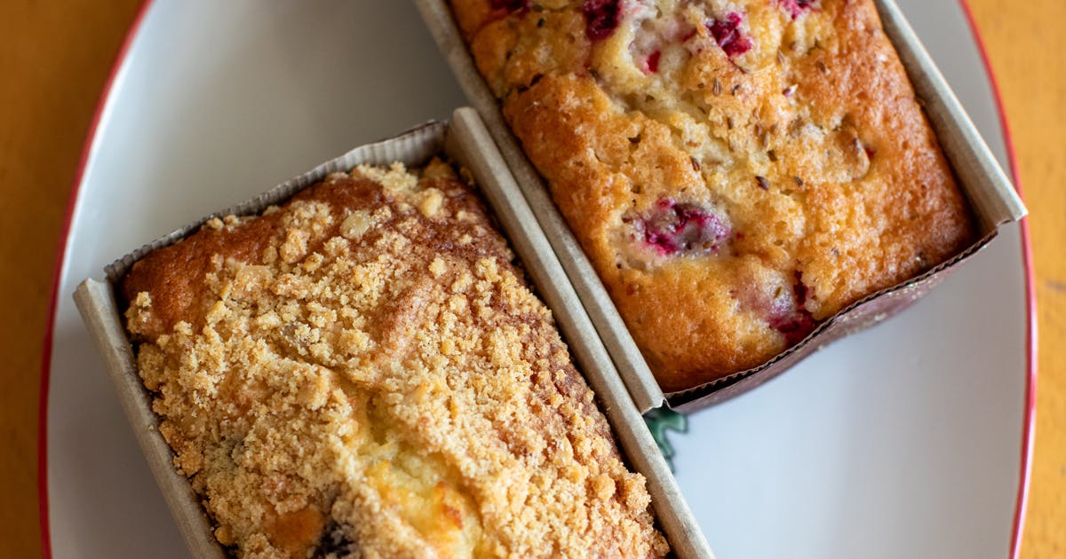 Anytime Tea Bread Combo - 2 Pack by Red Truck Bakery | Goldbelly