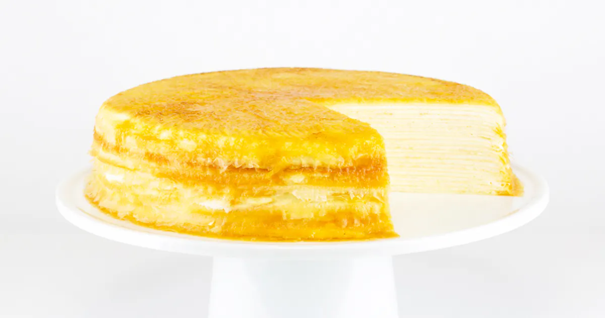 Signature Mille Crêpes Cake by Lady M Confections | Goldbelly
