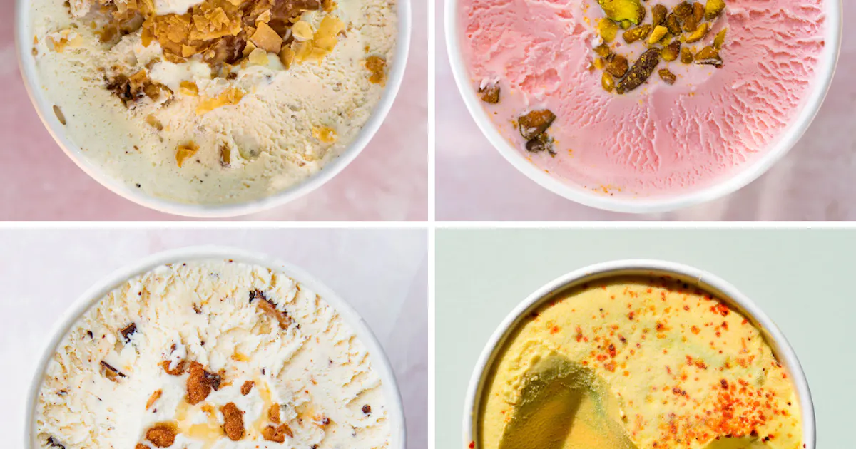 Signature Ice Cream Sampler - 6 Pints by Andia's Ice Cream | Goldbelly