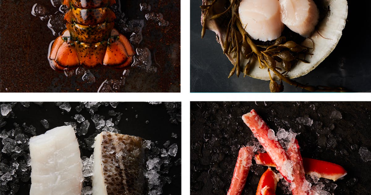 Intimate Seafood Sampler by Tempus Seafoods | Goldbelly