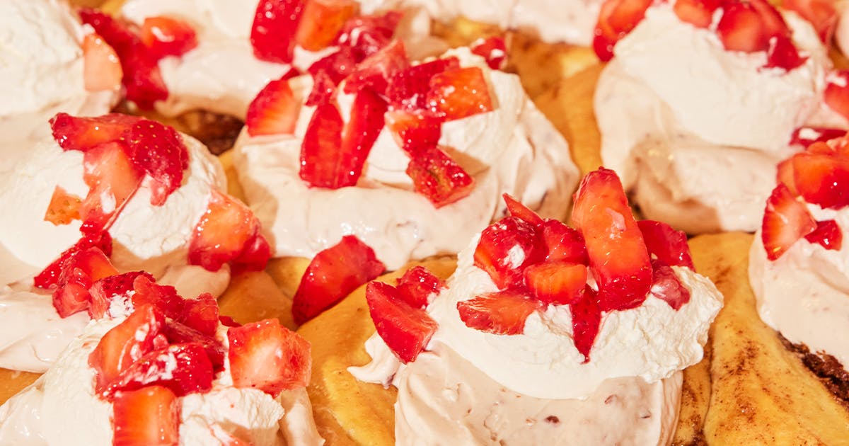 Drop of Sunshine x The Hive Berry Cherry Cinnamon Rolls by The Hive ...