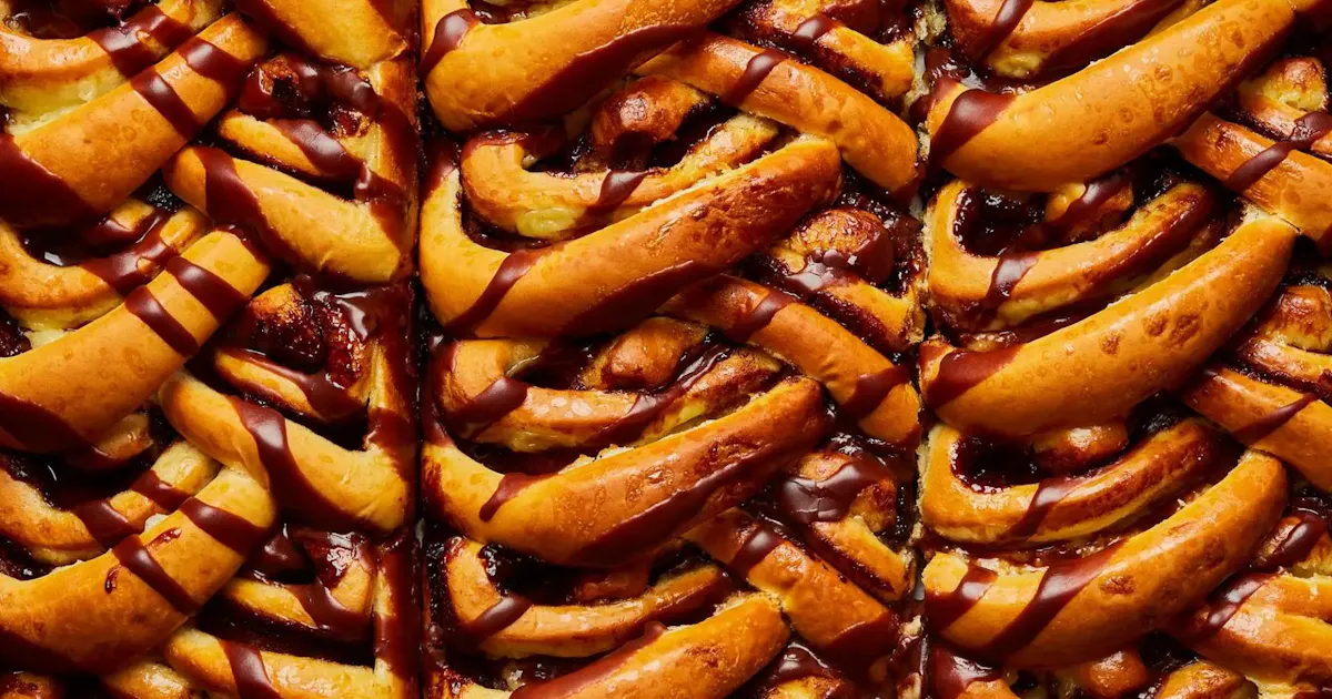 Chocolate Social Danish Pastry by Ole & Steen Bakery | Goldbelly