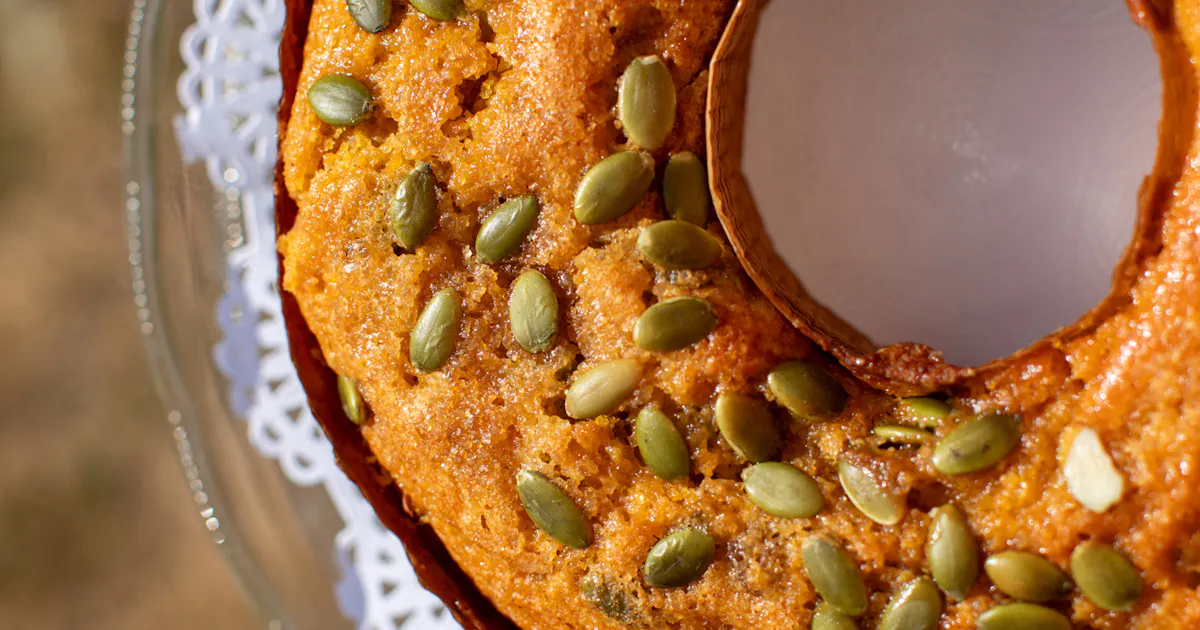 Pumpkin Bundt Bread by Red Truck Bakery | Goldbelly