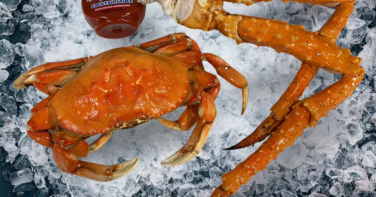 Dungeness + King Crab Box by Pike Place Fish Market | Goldbelly
