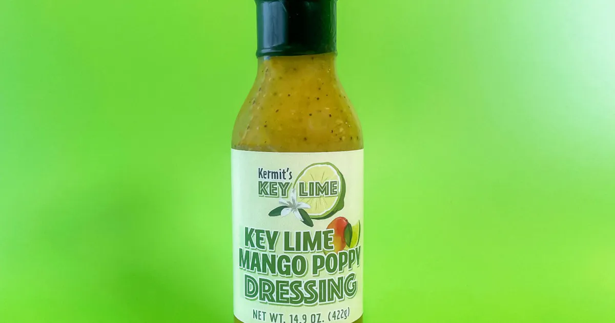 Key Lime Mango Poppy Dressing by Kermit's Key Lime Shop | Goldbelly