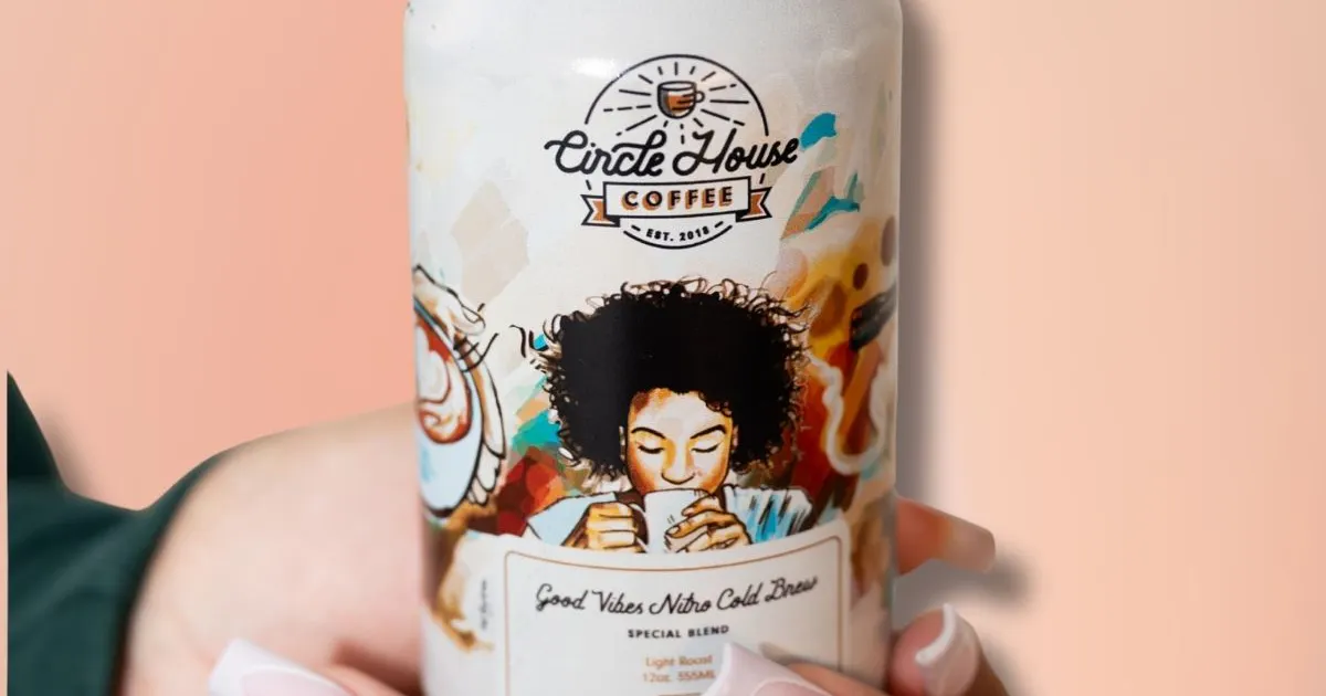 Good Vibes Nitro Cold Brew Coffee - 8 Pack by Circle House Coffee ...