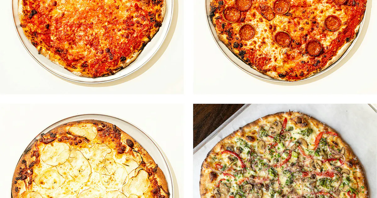 New Haven-Style Pizza Sampler - 4 Pack by Sally's Apizza | Goldbelly