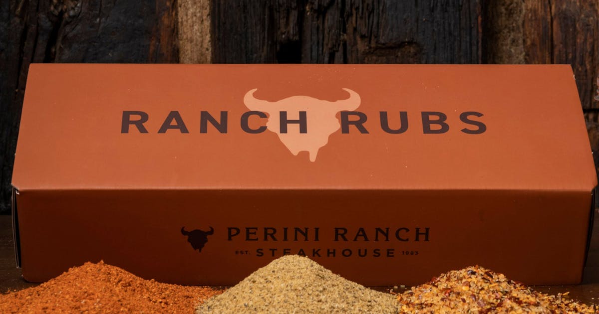 Steak Rub Seasoning Trio by Perini Ranch Steakhouse | Goldbelly