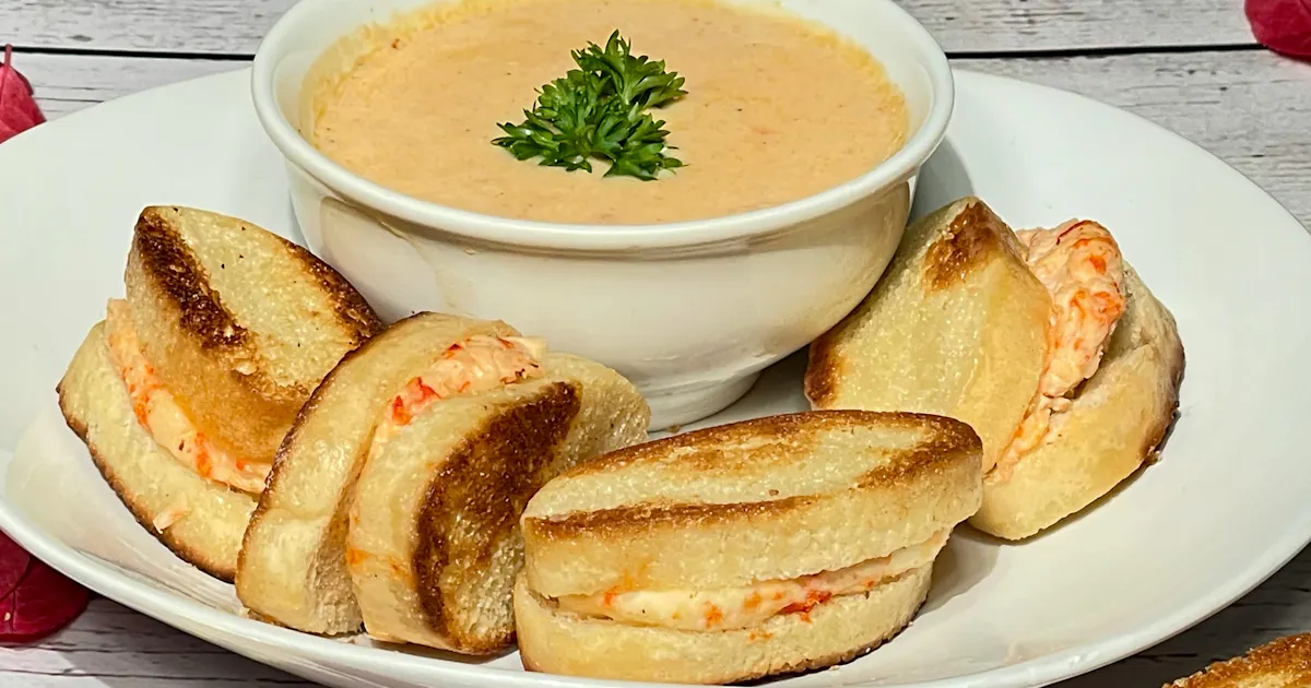 Mini Lobster Grilled Cheeses + 32 oz. Lobster Bisque FREE by Hancock ...
