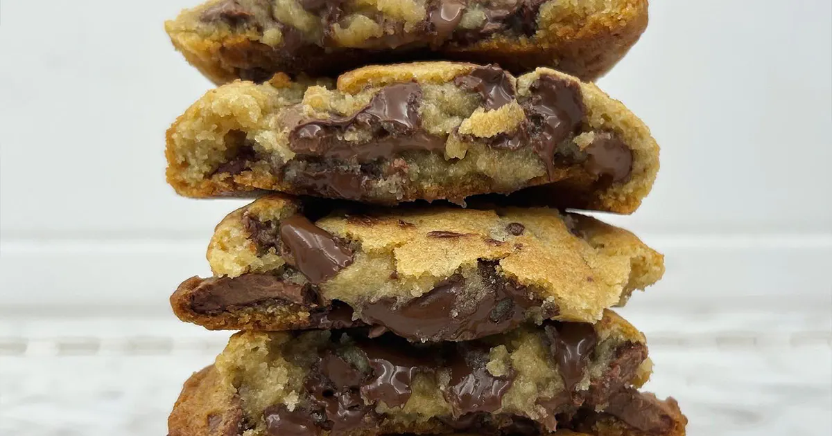 "Half-Baked" Chocolate Chip Cookies - 4 Pack by Janie’s | Goldbelly