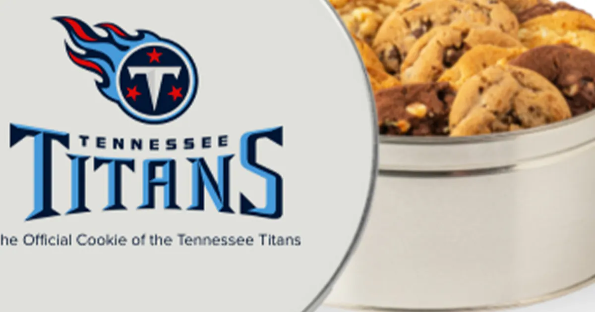 Cookies "Tennessee Titans" Gift Tin - Choose Your Own 10 Pack by ...