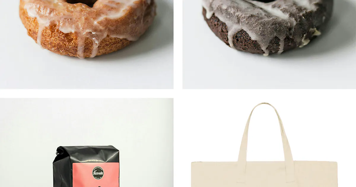 Cake Doughnuts + Coffee Gift Set by Blackbird Doughnuts | Goldbelly