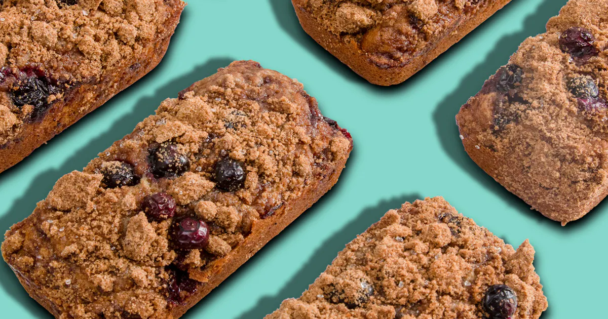 Huckleberry Streusel Banana Bread - 6 Pack by Maui Banana Bread Co ...