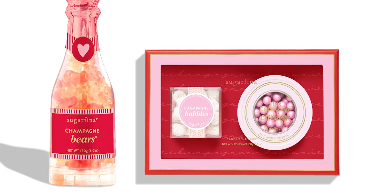 champagne bubbles candy