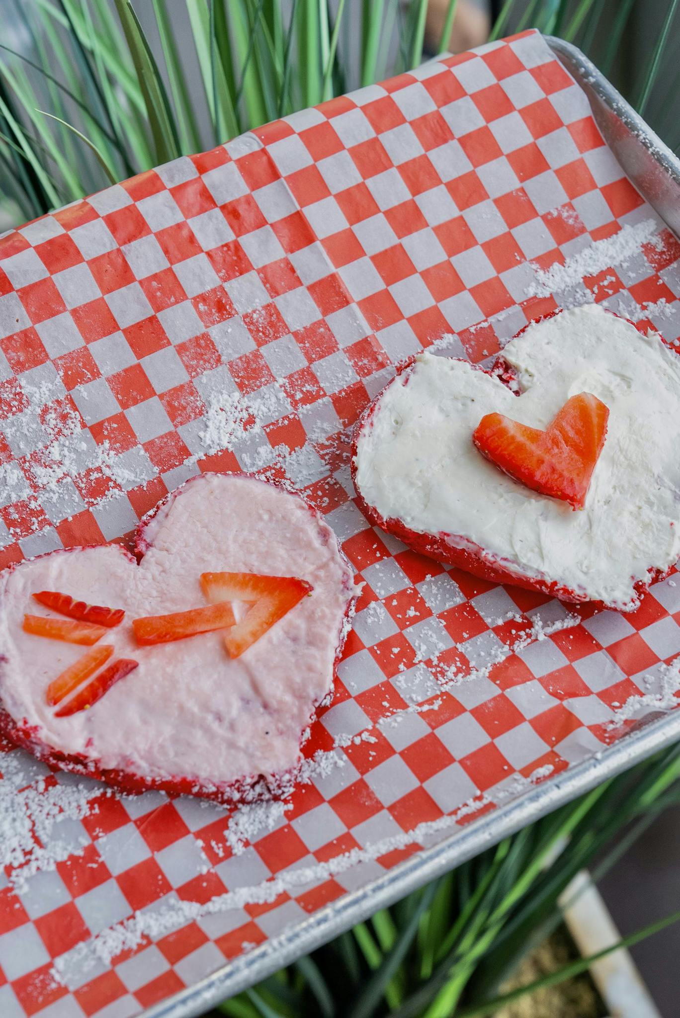 Valentine's Day Gluten-Free Bagels + Cream Cheese for 12 by Pop's ...