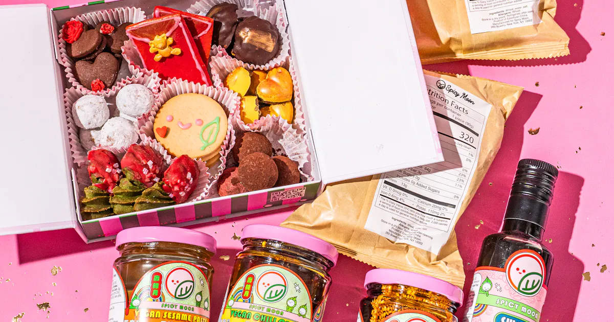 Lunar New Year Vegan Szechuan Noodle + Sweets Gift Set by Spicy Moon ...