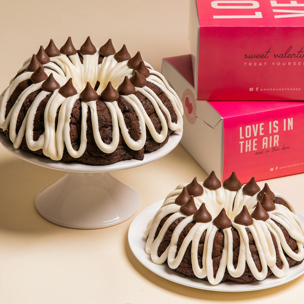 Hershey's Kisses Valentine's Day Bundt Cake by Mo's Bundt Cakes | Goldbelly