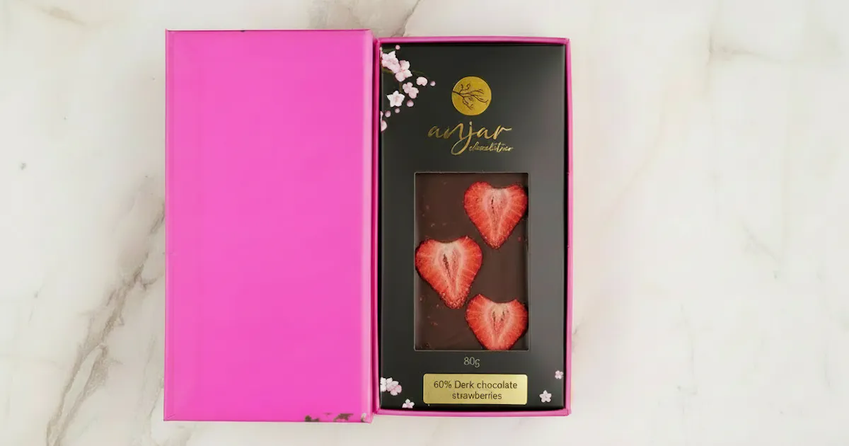 The "Pink"Collection Assorted Gift Box - 3 Pack by Anjar Chocolatier ...