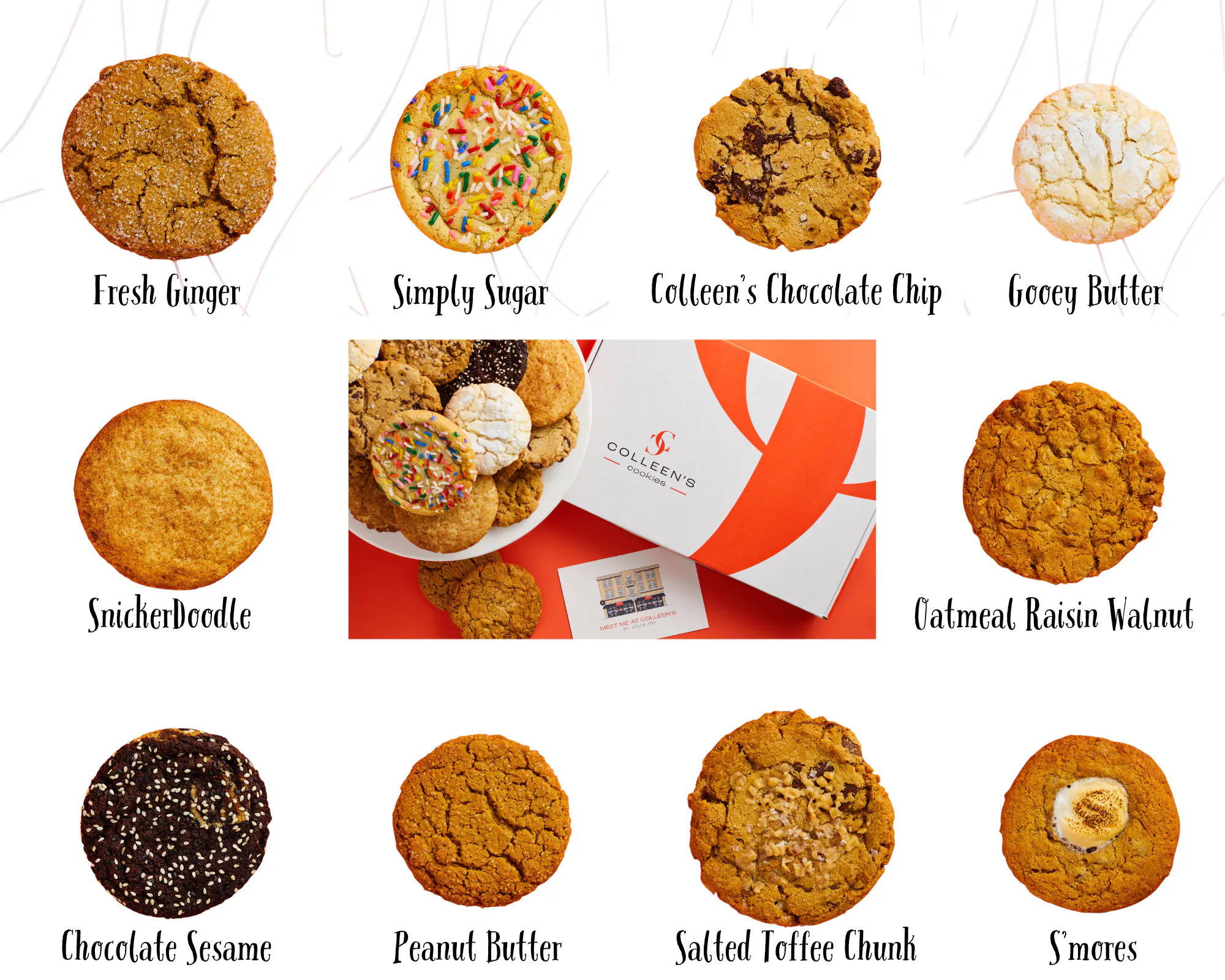 The Classic Cookie Box - Choose Your Own 12 Pack by Colleen's Cookies ...