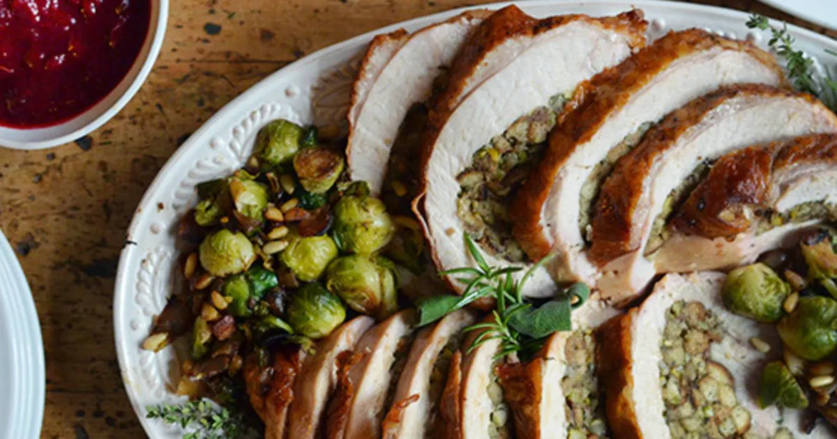 Cajun Turkey with Boudin Stuffing by Cajun Ed's Southern Scratch ...