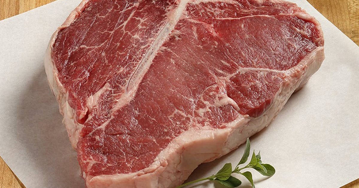 Choice Porterhouse Steaks by Double R Ranch | Goldbelly