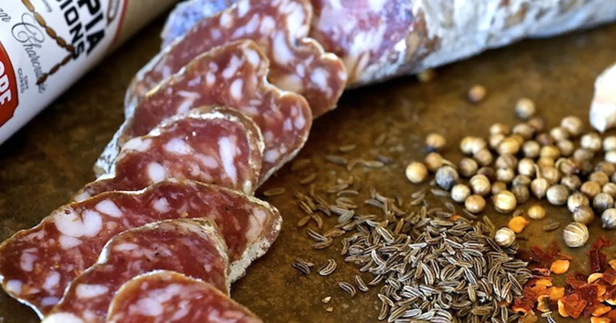 Italian Salami Sampler with Red Gift Box by Olympia Provisions | Goldbelly