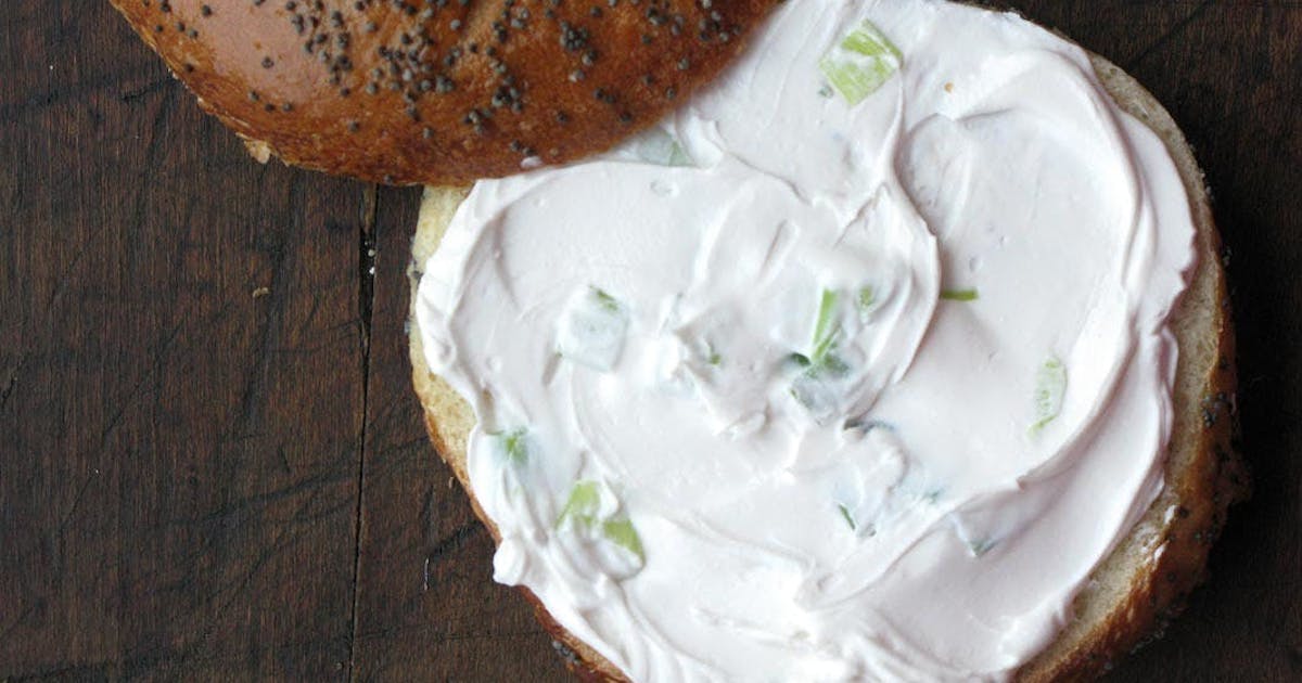 Scallion Cream Cheese by Russ & Daughters | Goldbelly
