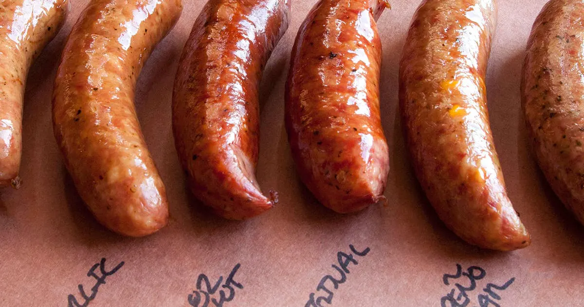 Sausage Sampler Pack by Southside Market & Barbeque | Goldbelly