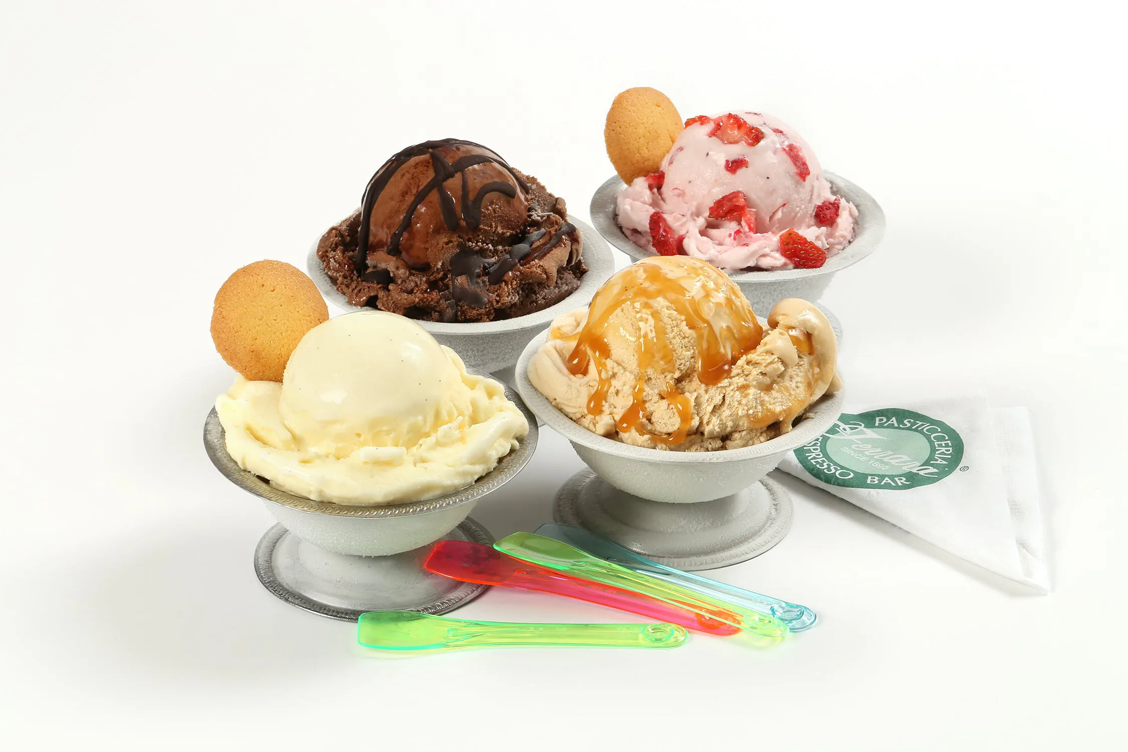 Traditional Gelato Sampler by Ferrara Bakery | Goldbelly