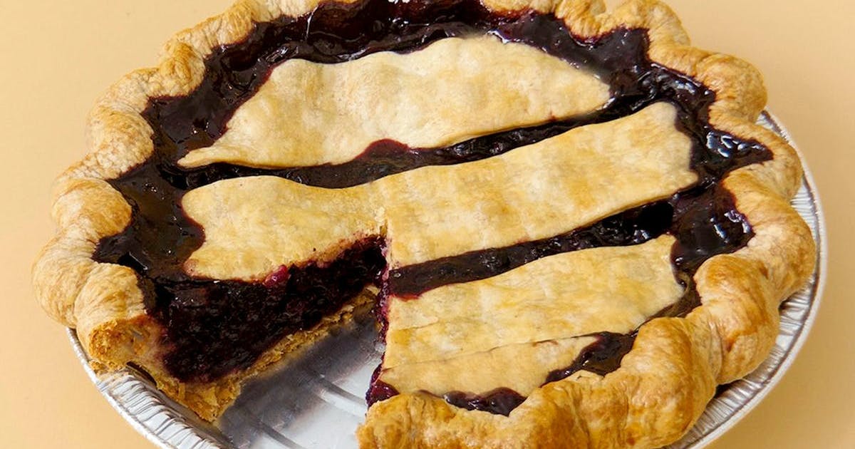 "Blue Steel" Blueberry Pie by Emporium Pies | Goldbelly